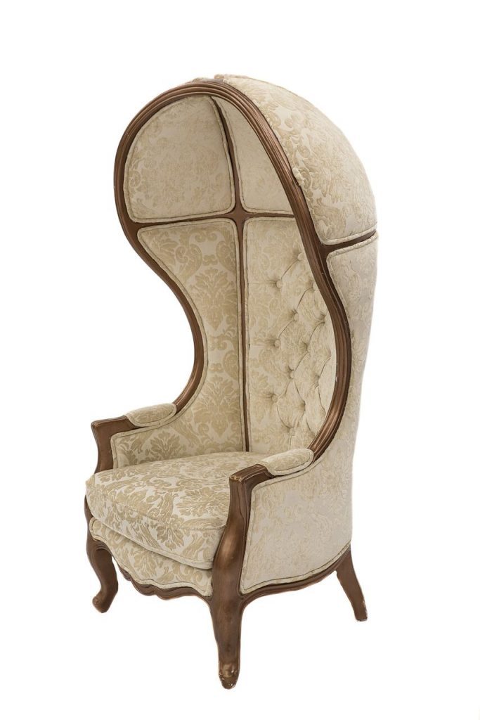 Brown Trim Porter Chair